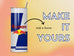 Red Bull Tumbler - Customize Your Red Bull! | FunHouseDeco